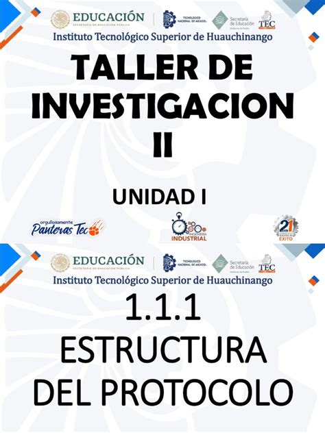 1 1 1 Estructura Del Protocolo Pdf Hipótesis Teoría