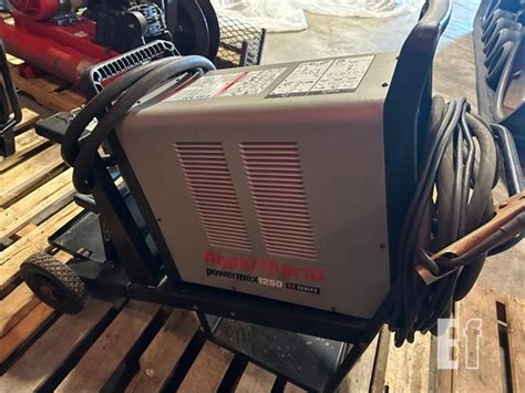 Hypertherm Powermax 1250 Plasma Cutter Auctions Equipmentfacts