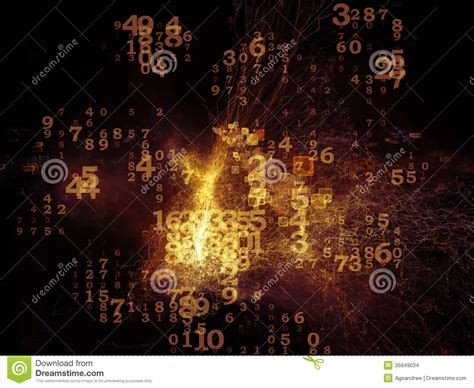 toward numeric concepts stock illustration illustration of cyberspace 35849034
