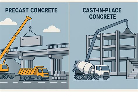 Precast Vs Cast In Place Concrete Whats The Difference And How Does