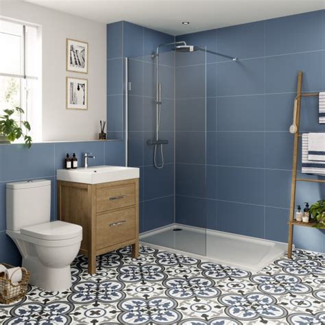Blue Bathroom Wall Panels Multipanel