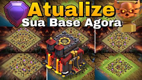 Top Melhores Bases Para Cv Farm Push Guerra Clash Of Clans Youtube
