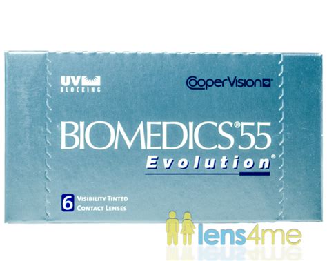 Biomedics 55 UV Evolution (6er) - Monats Kontaktlinsen - Produktdetails