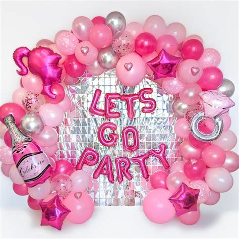 Barbie Pink Balloon Arch Etsy