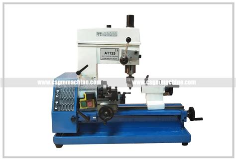 Wholesale New Arrival AT125 Mini Lathe Machin 3 In 1 Multi Function