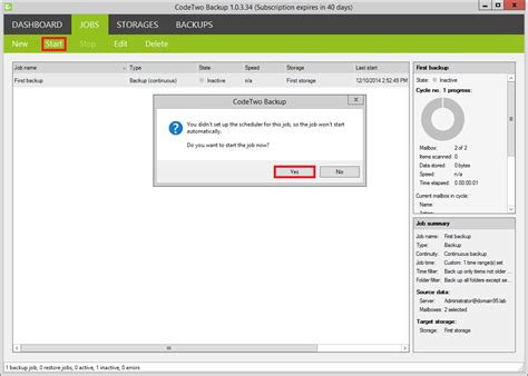 how to create backups codetwo backup user s manual