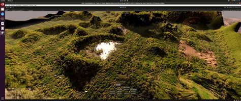 massive vegetation amount rendering in unity with very big view and