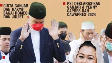 Sering Gemborkan Tolak Politik Identitas PSI Dibully Usai Pamer Gambar Ganjar Pranowo Sedang