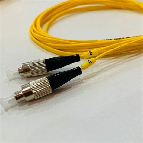 Lc Fc Duplex Single Mode Optical Fiber Patch Cord Cable 20 1m 2m 3m