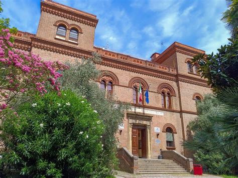 Facade Of The Building Of The Augusto Righi Institute Of Physics And