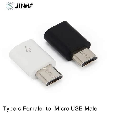 Adaptateur De Type C Femelle Vers Micro USB M Le Connecteur
