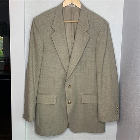 Oscar De La Renta Suits And Blazers Oscar De La Renta Tan Sports Coat