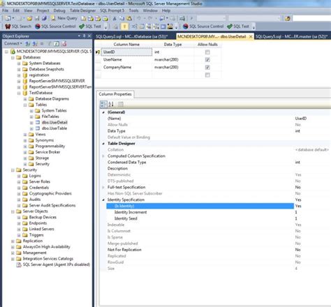 Merge Statement In SQL Server