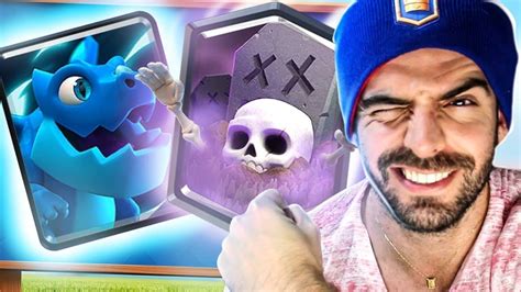 ApelÃo Usei O Mais Novo Deck De CemitÉrio Com DragÃo ElÉtrico No Clash