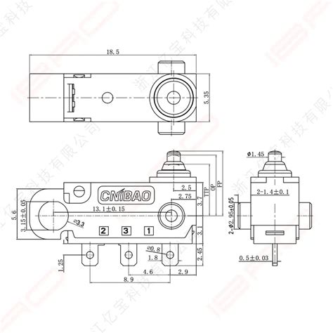 Best Slide Switch Mae Type 1 Micro Switch Rocker Switch Waterproof Micro Switch Yibao