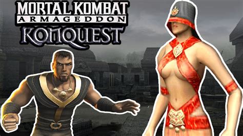 O Modo História Do Mk Mortal Kombat Armageddon Konquest Ps2