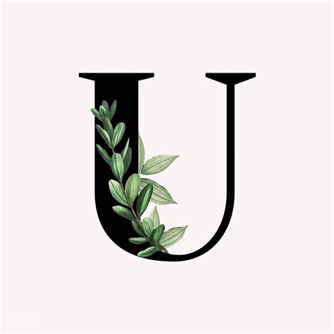 Download Letter U Design Wallpaper
