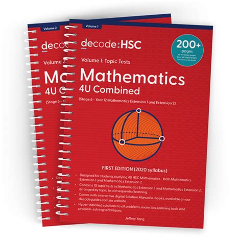 Decode Hsc Subject Supersets Hsc Maths 4u