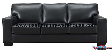 Black Top Grain Leather Sofa At Jane Shepherd Blog