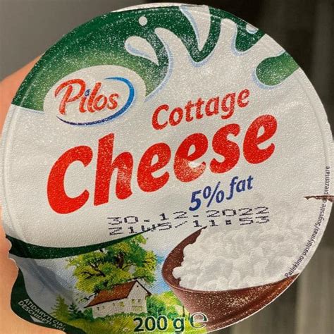 Cottage Cheese Pilos калорийность пищевая ценность ⋙