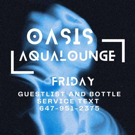 Oasis Aqualounge Toronto Adult Social Club Information
