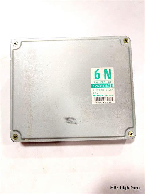 1997 97 Suzuki Esteem 16l At Fed Engine Computer Ecu 33920 61g7