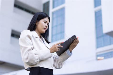 Future Remote Work Combines Technology Smart Phone Connection Online White Digital Business