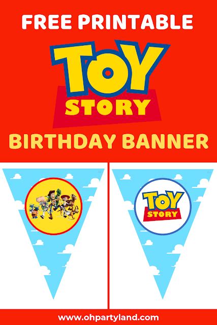 Free Printable Toy Story Numbers Oh Partyland