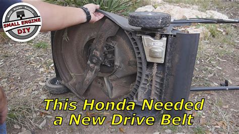How To Replace The Belt On A Honda Lawn Mower Replace Drive