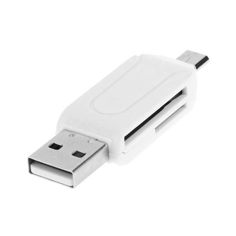Usb2 0 Устройство чтения карт Micro Usb Otg для карт памяти Tf Sd для