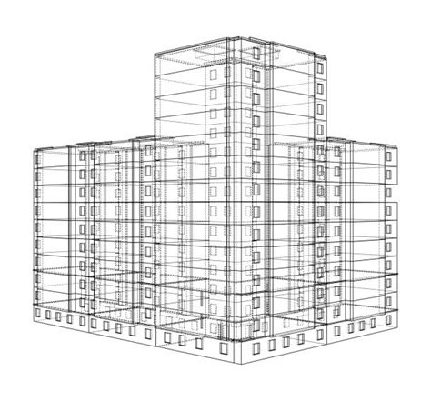 6 100 Structure Filaire Architecture Illustrations Graphiques