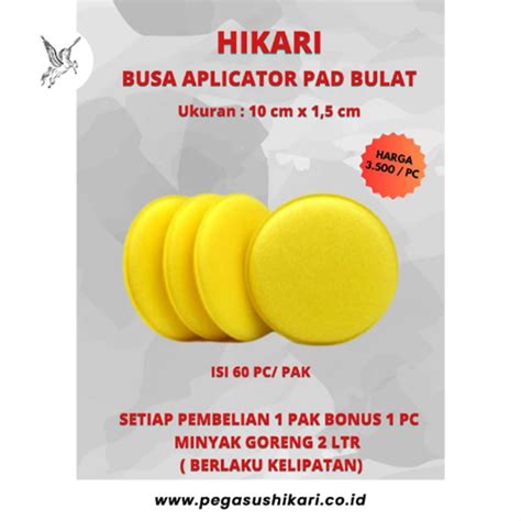 Jual Busa Aplicator Pad Bulat Oleh Pegasus Hikari