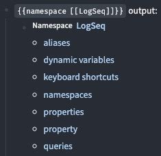 Namespace Hierarchy Not Showing Up With Aliases Issue Logseq