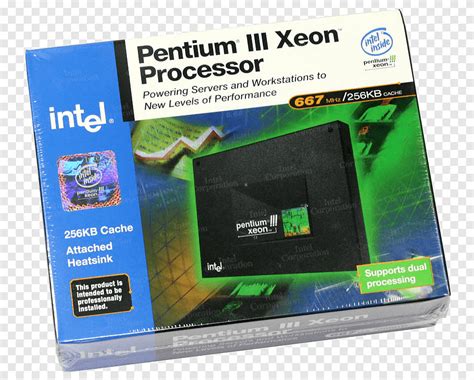 Intel Pentium III Xeon Central Processing Unit Intel Intel Electronic Device Png PNGEgg