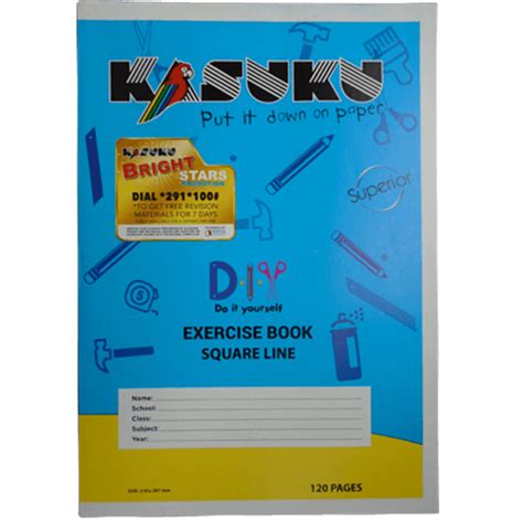 Kasuku A Square Exercise Book Pgs The School Box