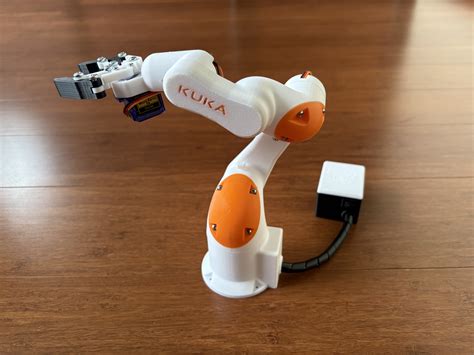 💪 4dof Robotic Arm Cobot Kuka Based・ Stl File For 3d Printing・cults
