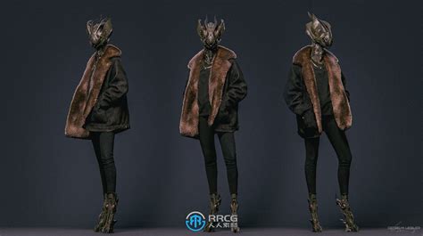 Zbrush动态硬表面机甲人物设计视频教程 CG素材岛
