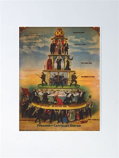 Pyramid Of Capitalist Systems Industrial Workers Of The World 1911
