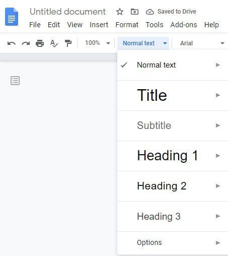 Easy Way To Make A Table Of Contents In Google Docs