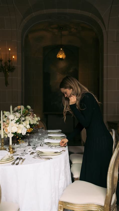 Maison Fête On Instagram To Me The Act Of Setting Tables Preparing A Meal And Welcoming