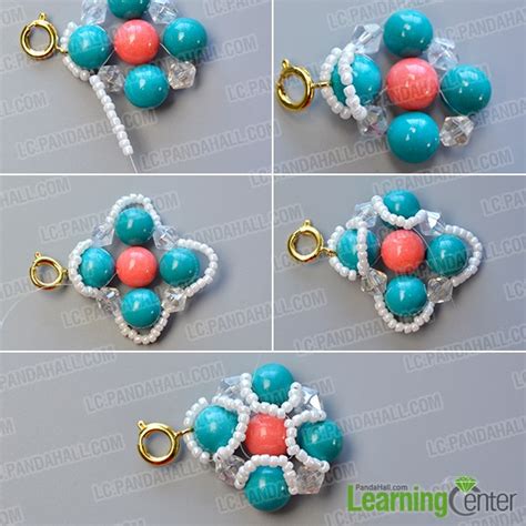 PandaHall Tutorial On How To Make A Delicate Turquoise Bead Wide