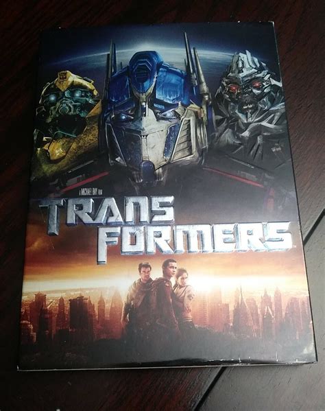 Transformers 2007 Dvd Very Good Shia Lebuff Michael Bay Used Fast