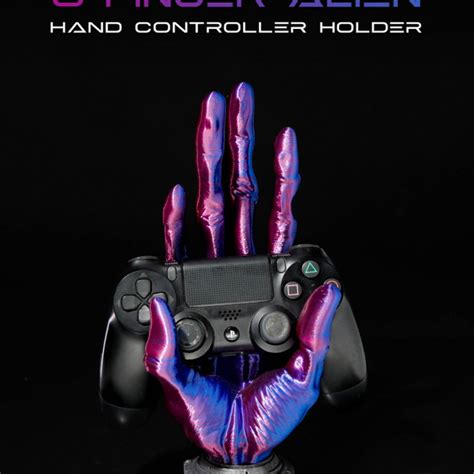Descargar 6 Finger Alien Hand Controller Holder De Stlflix