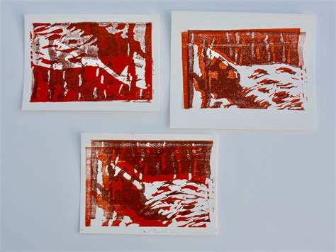 Doodlebug Dabblings Reduction Block Prints Doodlebug Dabblings Reduction Block Prints
