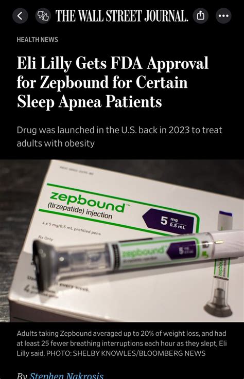 FDA Approves Eli Lilly S Zepbound Tirzepatide As DeepNewz