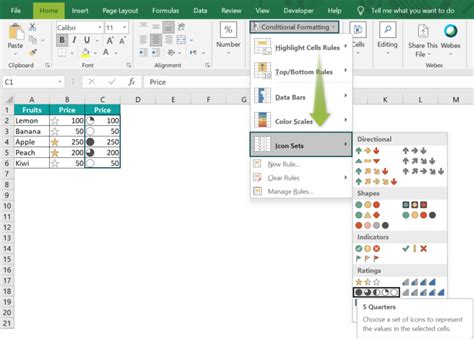 Icon Sets In Excel Conditional Formatting Examples How To Use