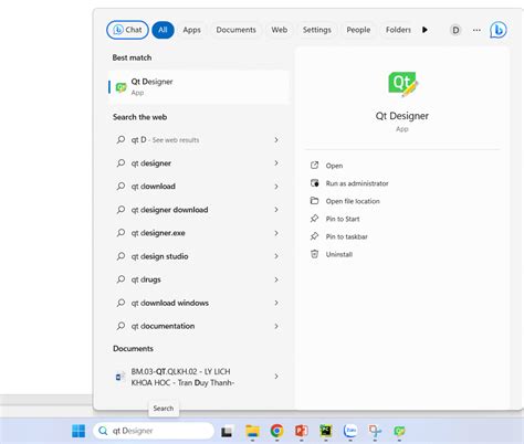 Bài Cài đặt và sử dụng Python Qt Designer Trần Duy Thanh