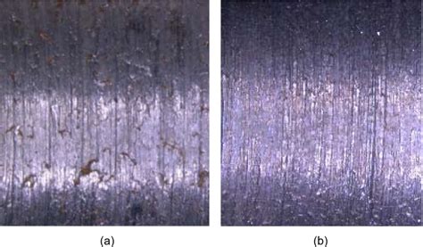 Surface Roughness A Before And B After Polishing Download