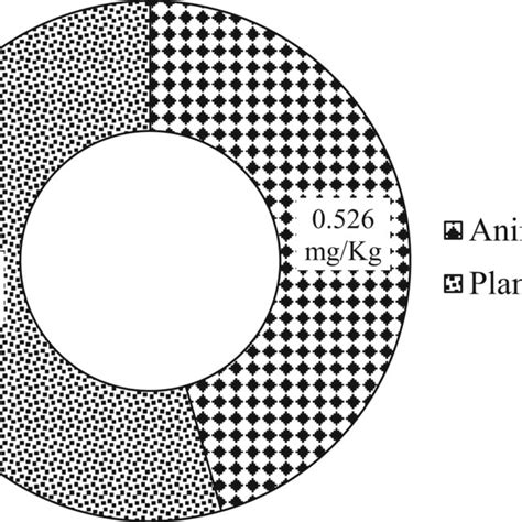 Mean Lead Contamination Levels In Animal And Plant‐based Street Vended
