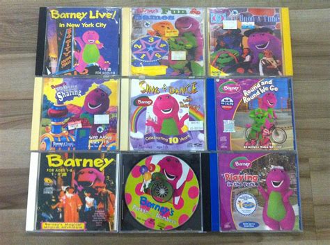 Set C 9 Pces For 10 Barney Vcds Set C 9 Pces For 10 Barn Flickr